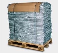 China Heavy Duty Black PE Pallet Cover Waterproof Perforated Roll Outdoor Storage Protects Pallets for sale