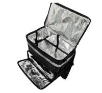 China Reusable Insulated Cooler Bag For Food Transport Hot Cold Camping Grocery Delivery for sale