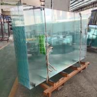 China 12mm Extra Transparent Ultra Clear Tempered Glass Low Iron for sale
