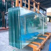 China 12mm Extra Transparent Ultra Clear Tempered Glass Low Iron for sale