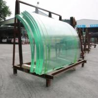 China Professional Custom Curved Glass For Balcony Fence Railing With AS / NZS 2208 Certification And UV Protection for sale