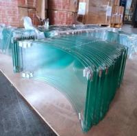 China Professional Custom Curved Glass For Balcony Fence Railing With AS / NZS 2208 Certification And UV Protection for sale