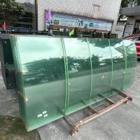 China Professional Custom Curved Glass For Balcony Fence Railing With AS / NZS 2208 Certification And UV Protection for sale