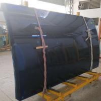 China Customizable Curved Tempered Glass For Partition Bathroom Balustrade Building Construction Essential for sale