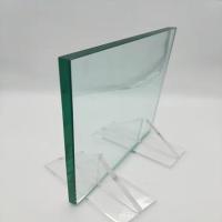 China Balcony Guardrails And Modern Bathroom Shower Rooms With Strong Impact Resistance Flat Clear Glass for sale
