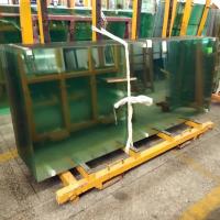 China Balcony Guardrails And Modern Bathroom Shower Rooms With Strong Impact Resistance Flat Clear Glass for sale