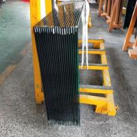 China Professional Building Glass 4mm 5mm 6mm Silver Mirror Glass With U-Notch And Round Holes for sale