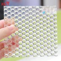 China Customized Begonia Pattern Glass High Transparency Tempered Glass For Window And Partition for sale