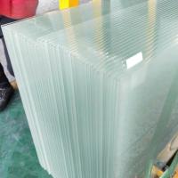 China 12mm Toughened Tempered Frosted Acid Etched Glass For Shower Door for sale