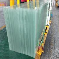 China 12mm Toughened Tempered Frosted Acid Etched Glass For Shower Door for sale