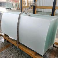 China Processed Glass Offers U Notch Frosted Glass For Balcony Balustrade for sale