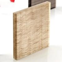 China Tempered Decorative 8mm Fabric Glass Sound Insulation And UV Protection for sale