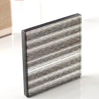 China Tempered Decorative 8mm Fabric Glass Sound Insulation And UV Protection for sale