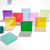 China Color PVB Tempered Laminated Glass Multi Color Laminated Glass for sale