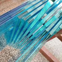 China 22mm 25mm PVB Laminated Tempered Glass Custom Stained Glass Window Hanging for sale