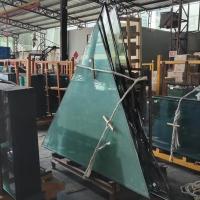 China IGU Triple Glazing Commercial Building Insulated Glass Curtain Wall Safety Tempered Laminated Glass Window for sale