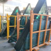 China IGU Triple Glazing Commercial Building Insulated Glass Curtain Wall Safety Tempered Laminated Glass Window for sale