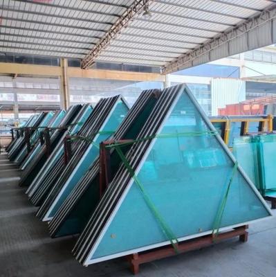 China IGU Triple Glazing Commercial Building Insulated Glass Curtain Wall Safety Tempered Laminated Glass Window for sale