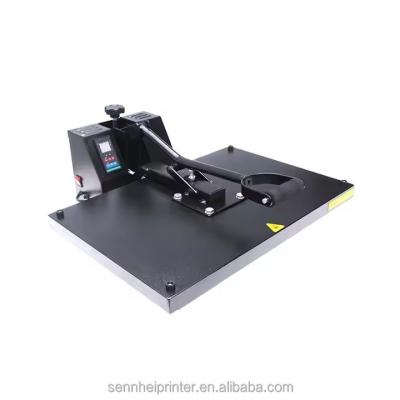 China Pneumatic Electric Heat Press Machine 40x60cm Single Table 220V 110V for T Shirt Transfer for sale