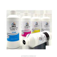 China Water Based DTF Ink 1000ml for XP600 Printer CMYKW Pigment for Textile Digital Printing for sale