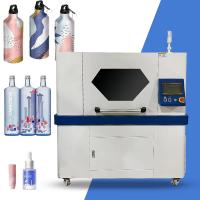 China Industrial Cylinder Rotary UV Printer 2400dpi for Bottle PVC DTF Sticker Printing 1500W for sale