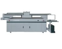 China Large Format UV Flatbed Printer 100mm Thickness for PVC Acrylic Metal Glass Board LED Printing for sale