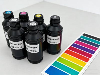 China Eco Friendly UV DTF Ink Printer CMYKWV for Metal Phone Case Leather Bottle Printing for sale