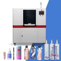 China 360 Degree Rotary Labeling Machine Digital Cylinder UV Printer for Water Bottles 1500W 2400dpi for sale