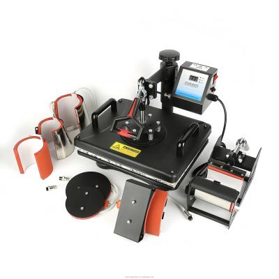 China 3ALPS 8-in-1 Multi-Function Heat Press Machine 110V 220V for DTF Sublimation Tshirt Mugs Plate Transfer for sale