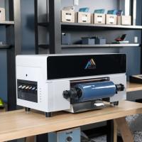 China 3ALPS All-in-One UV DTF Printer 30cm Width XP600 Dual Printhead for Logo Transfer for sale