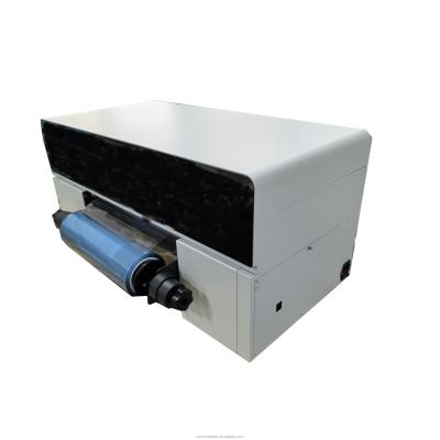 China 3ALPS A3 UV DTF Printer 1DX7 Printhead CMYK+W+V for Small Business Label Printing for sale
