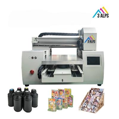 China 3ALPS 3045 UV Flatbed Printer 300x450mm for Phone Case Card PVC Glass Leather Metal Wood Inkjet for sale