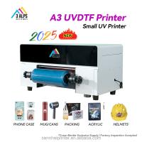 China 3ALPS A3 UV DTF Printer DX7 Printhead CMYK White Varnish Automatic High Speed 35kg for sale