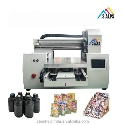 China 3ALPS 3045 UV Flatbed Printer DX7 Printhead 300x450mm Printing Area for Glass Acrylic PVC Labels for sale