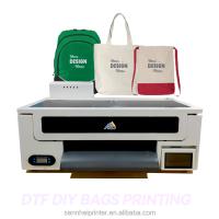 China 3ALPS A3 DTF Printer XP600 Printhead Full Automatic 330mm Width for Textile Heat Transfer for sale