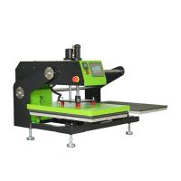 China Dual Heated 60x40cm Aluminum Hot Stamping Heat Press Machine for T-Shirt Transfer for sale