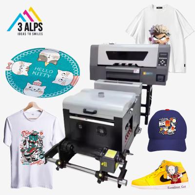 China 2025 3ALPS 30cm DTF Printer A3 Plus with 2 XP600 Printheads for T-Shirt Bag Shoe Printing for sale