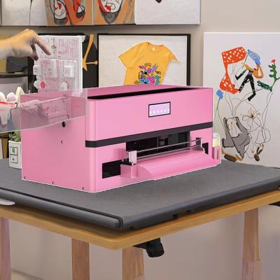 China High Quality New Precision DTF Printer Pgment Ink epson Printing Head Printer A3 DTF Machine Printer for Garment Printing for sale