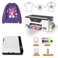 China 2025 New 13 Inch DTF Printer with XP600 Printhead for Custom Tshirt and Magnet Printing for sale