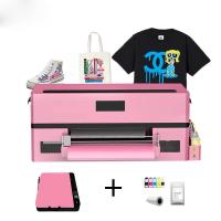 China Automatic A3 DTF Printer with XP600 Printhead High Productivity Pigment Ink for Aluminum Printing for sale