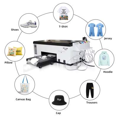 China 3ALPS Dtf Printer A3 33cm Pigment Ink Tshirt Transfer Machine New Condition Automatic Pro Colored DTF Printer Printing for sale