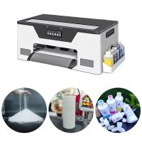 China A3 DTF Printer XP600 Print Head 330mm Width Automatic Transfer Printing Machine for Small Business CMYK Ink for sale