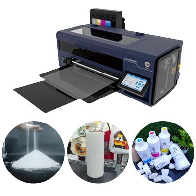 China A3 30cm DTF Printer XP600 Printhead Roll to Roll PET Film Transfer Printer 110V 220V for sale
