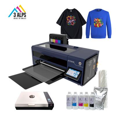 China 3ALPS XP600 A3 DTF Printer 330mm Width CMYK+W for Custom T-Shirt and Small Business Heat Press for sale