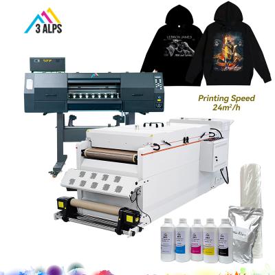 China 5 Head Epson I3200 DTF Printer 60cm 24 Inch with Shaker for Tshirt Cap Transfer Custom Business for sale