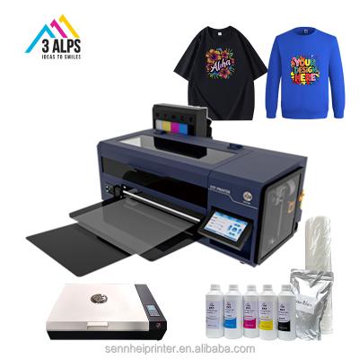 China 3ALPS DTF Transfer Printer A3 330mm Roll Sheet Printing Machine for Clothes Stickers Bags for sale