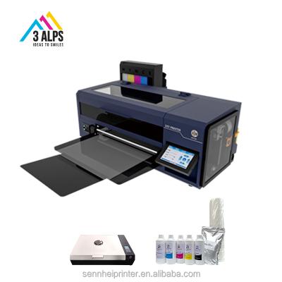 China 3ALPS DTF Transfer Printer A3 330mm Automatic Roll Sheet Printing Machine with XP600 Printhead for Clothes Bags for sale