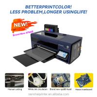 China 3ALPS DTF Printer XP600 A3 330mm CMYKWW Heat Transfer Printing Machine for Tshirt Hoodie Shoes for sale