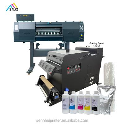 China 3ALPS Heavy Duty A1 DTF Printer 5 Head Epson i3200 24 Inch Automatic Inkjet Printer for Aprons for sale