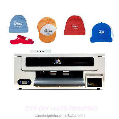 China Automatic A3 DTF Printer XP600 Printhead 13 Inch PET Film for Caps Printing for sale